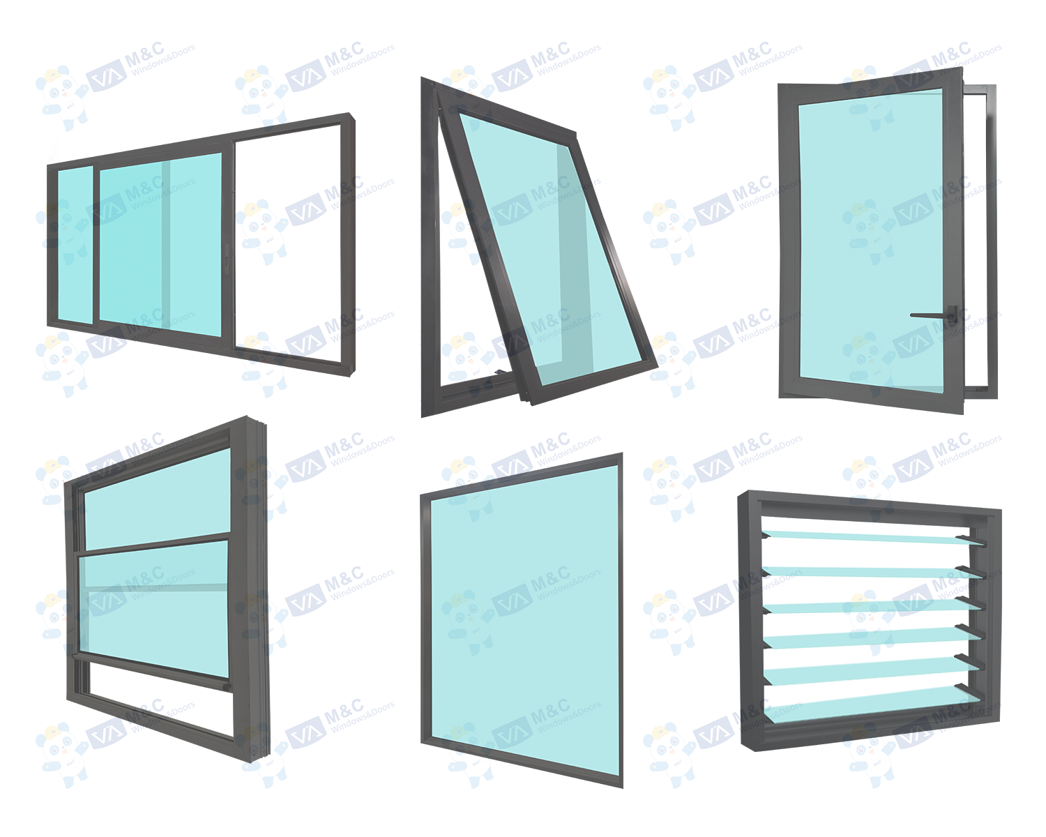 6 Common Aluminium Window Types in Australia and New Zealand 🌟 Which ...
